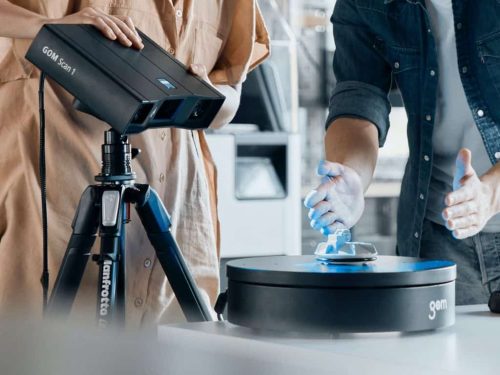 Zeiss GOM Scan 1 เครื่องสแกน 3 มิติขนาดเล็ก เทคโนโลยี Fringe projection